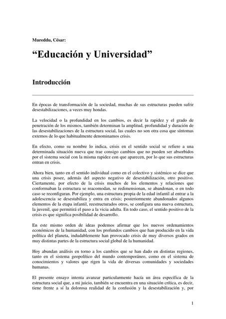 Educación y universidad Todo de Comunicación Social UBA uDocz