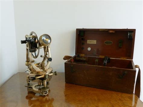 Transit Theodolite Brass Aluminium Early 20th Century Catawiki