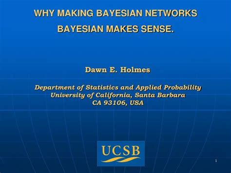 PPT WHY MAKING BAYESIAN NETWORKS BAYESIAN MAKES SENSE PowerPoint Presentation ID