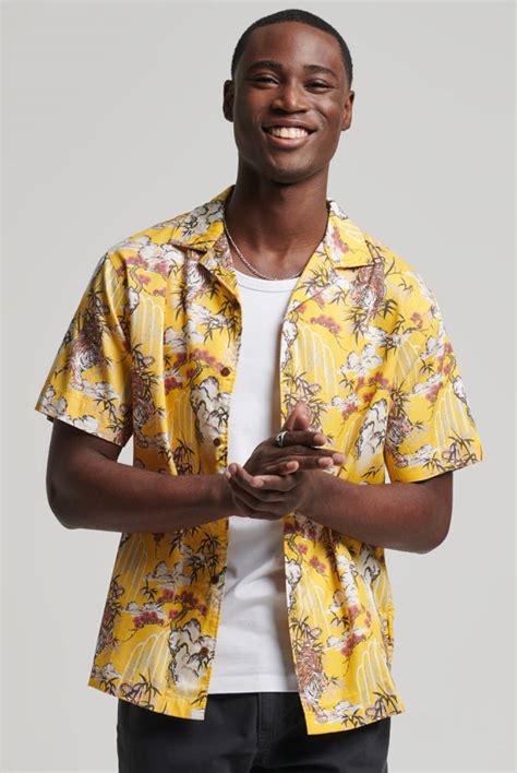 Superdry Superdry Camisa Con Solapas Y Logotipo Vintage Logo Hombre