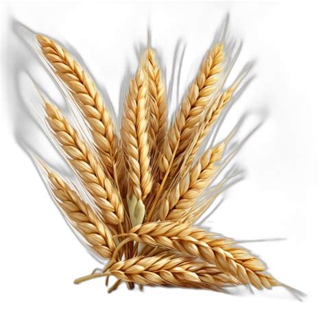 Premium Psd Wheat Psd On A White Background