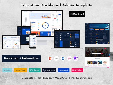 Explore Our Best Education Tailwind Css Dashboard For Your Website