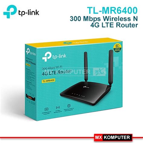 Jual Tp Link Sim Card Gsm 3g4g Router Tplink Tl Mr6400 Shopee