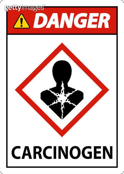 Danger Carcinogen Ghs Sign On White Background 1400979911 일러스트 무료