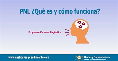 PNL Qué es y cómo funciona Gestión y Emprendimiento