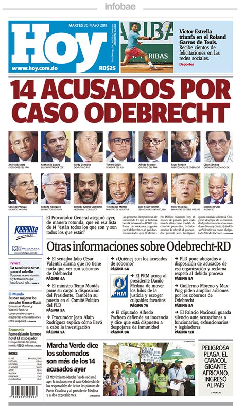 Hoy Dominicana Martes 30 De Mayo De 2017 Infobae