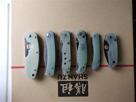 Some Natural G10 What Color Should I Dye Them R Knives