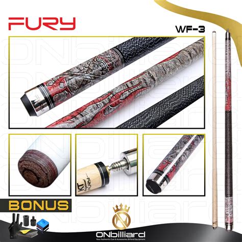 Jual Fury WF Series Cue Stick Stik Play Billiard Biliar Biliyar Shopee Indonesia