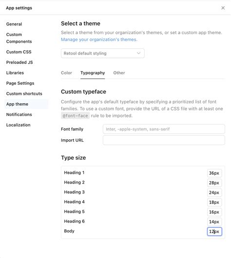 Component Font Size Control 💥 Product Updates Retool Forum