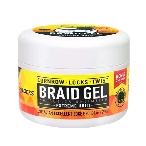 Getuscart Allday Locks Braid Gel Extreme Hold Smooths And Tames Frizz