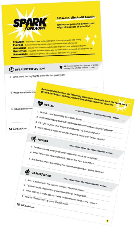 Spark Life Audit Toolkit Todd Bertsch