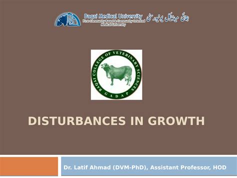 Pdf Disturbances In Growth