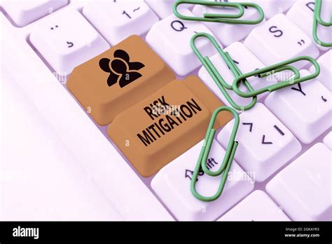 Writing Displaying Text Risk Mitigation Conceptual Photo Strategy To Prepare For And Lessen The