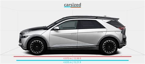 Dimensions Hyundai Ioniq 5 2021 Present Vs Byd Tang 2018 Present