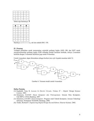 XOR Logic Gate PDF