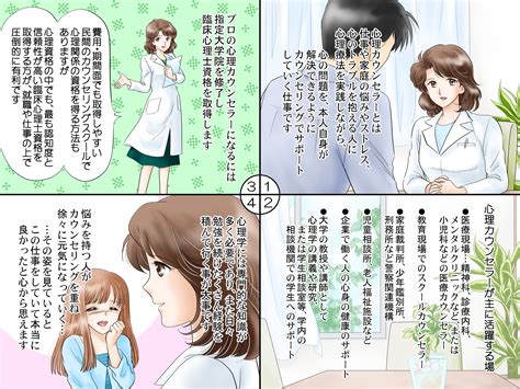 心理カウンセラーpsychological Counselor 女の子に人気＜さくら Sakura あこがれの職業紹介＞