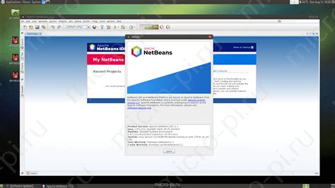 Установка Apache Netbeans 11 1 на Raspberry Pi Opi Bpi Micropi
