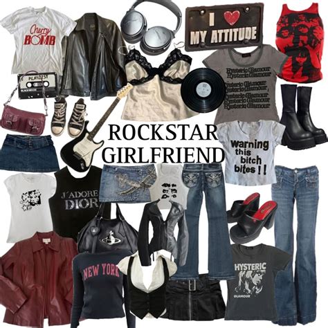 Rockstar Girlfriend Aesthetic In 2024 Cute Everyday Outfits Cute