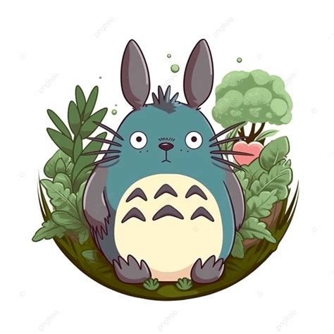 Download De Vetor Totoro My Neighbor Totoro Clipart Png Download