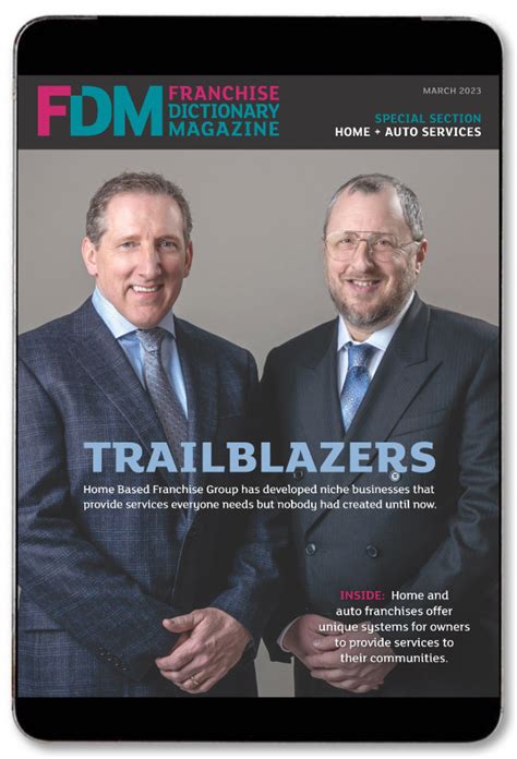 March 2023 Issue Franchise Dictionary Magazine