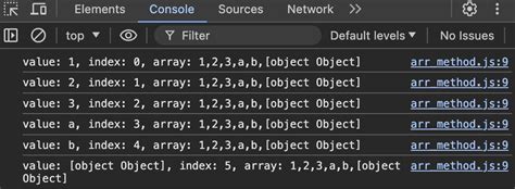 Javascript Array Method
