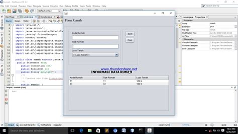 Membuat Mini Project Netbeans Youtube