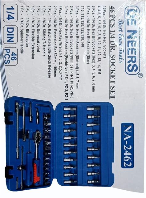 Alloy 1 4 Drive Hex Socket Set At Rs 1550 Set In Jaipur Id 2852687924033