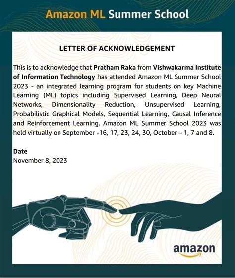 Amazon Mlsummerschool2023 Mlsummerschool Machinelearning Datascience Learningandgrowth