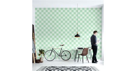 Minimalist Checkered Pattern Wallpaper Zazzle