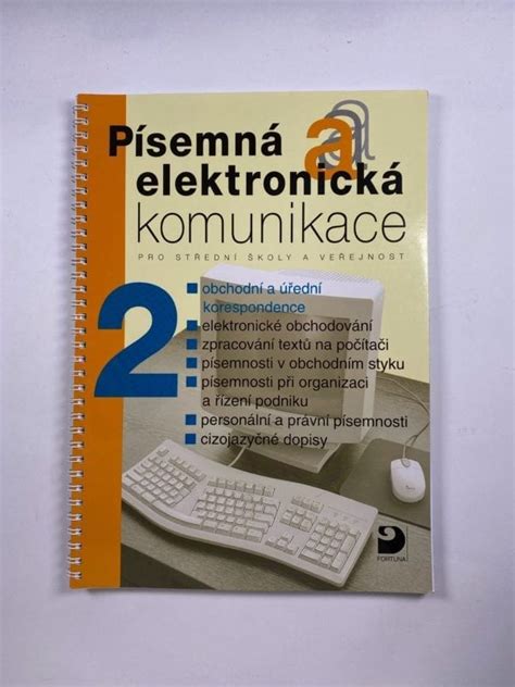 Písemná a elektronická komunikace pro SŠ a veřejnost Reknihy