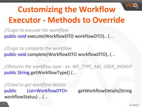 Customizing Workflows In Wso2 Api Manager Ppt