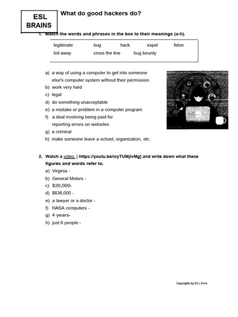 Practica Ingles Pdf Security Hacker White Hat Computer Security