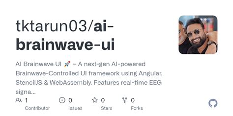 Github Tktarun03ai Brainwave Ui Ai Brainwave Ui 🚀 A Next Gen Ai