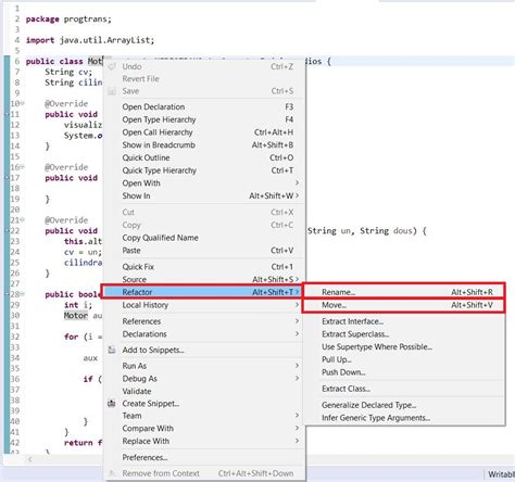Refactoring Eclipse Cómo Refactorizar Tutobasico
