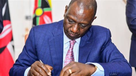 Kenyan President William Ruto Dissolves Entire Cabinet National News