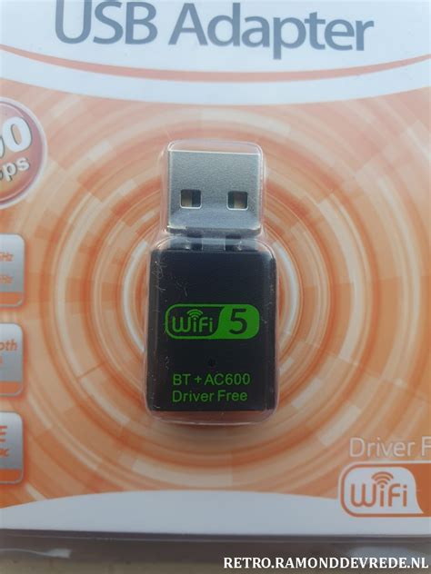 Dual Band WiFi And Bluetooth USB Adapter Retro Gaming