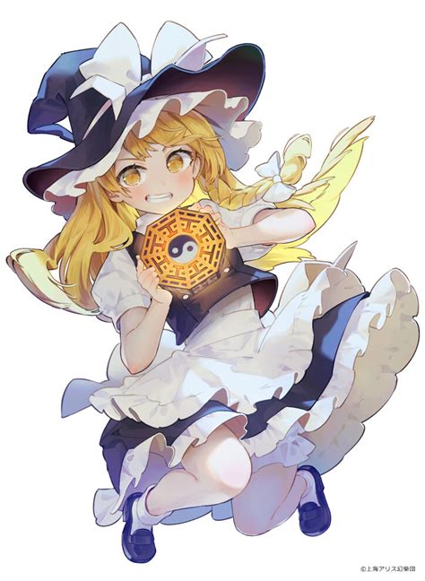 魔理沙东方合作画東方东方 插画世界
