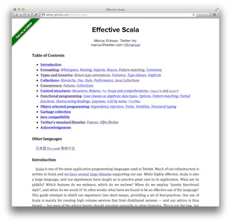 Systems Programming At Twitter