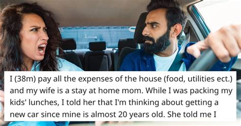 Man Tells Wife She Cant Dictate What He Does With His Money Since She