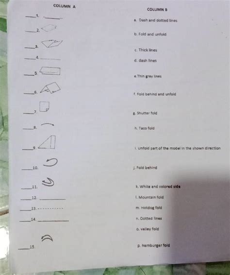 Column A Column B Plss Paki An Swear Brainly Ph