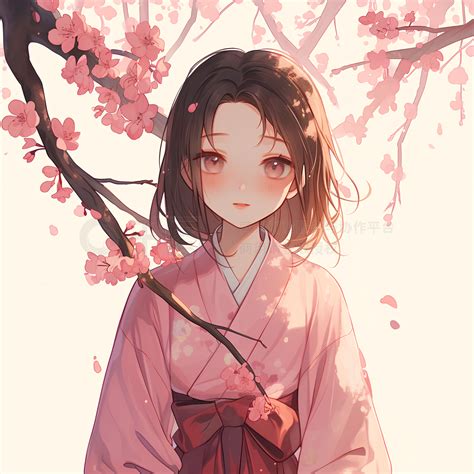 插画数字艺术 手绘插画风日系女孩图片 Ai平面元素免费下载png格式2784像素编号70734062 千图网