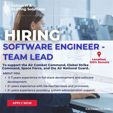 Hiringimmediately Softwareengineer Techjobs Remotetjobs Falcon It And Staffing Solutions