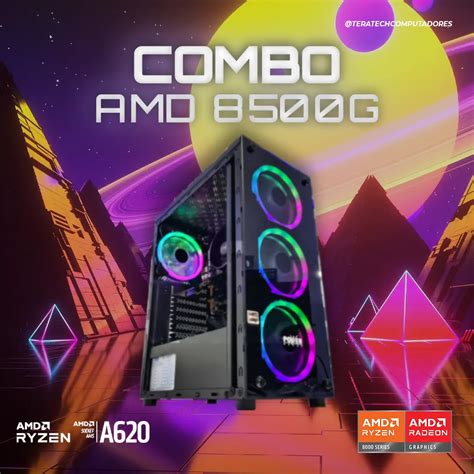 COMBO PC GAMER AMD RYZEN 5 8500G Teratech