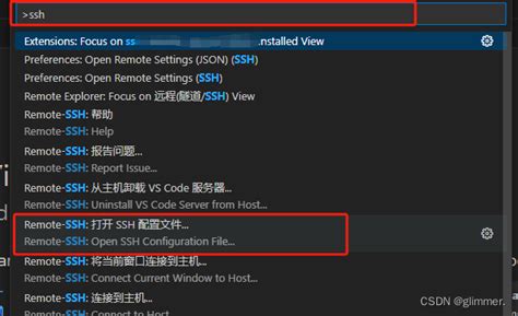 Linux Vscode配置 Remote Ssh 远程开发remote Ssh插件 Csdn博客
