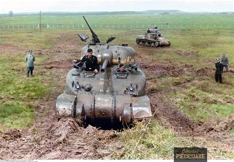 Early Captured Sherman Undergoing Tests By German Forces R TankPorn
