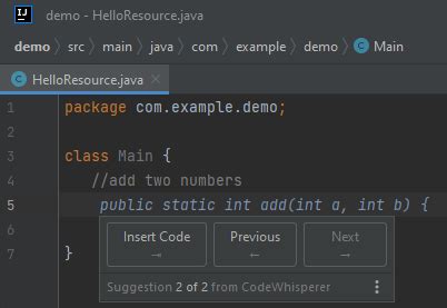AWS CodeWhisperer 맛보기 feat PyCharm 일편단씸의 블로그