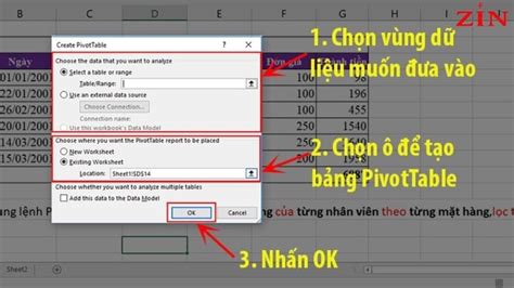 Pivot Table Trong Excel Là Gì Cách Dùng Pivot Table Từ A Z
