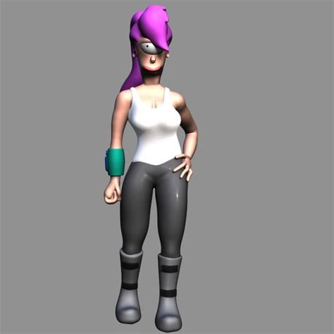 Stl File Turanga Leela Futurama・3d Printable Model To Download・cults