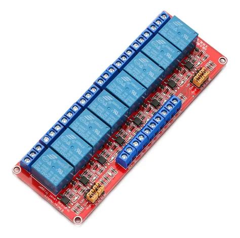 Módulo De Relé Optoacoplador Opto Aislado Para Arduino Cuotas Sin Interés