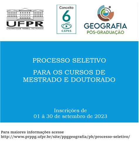Pró Reitoria De Pós Graduação